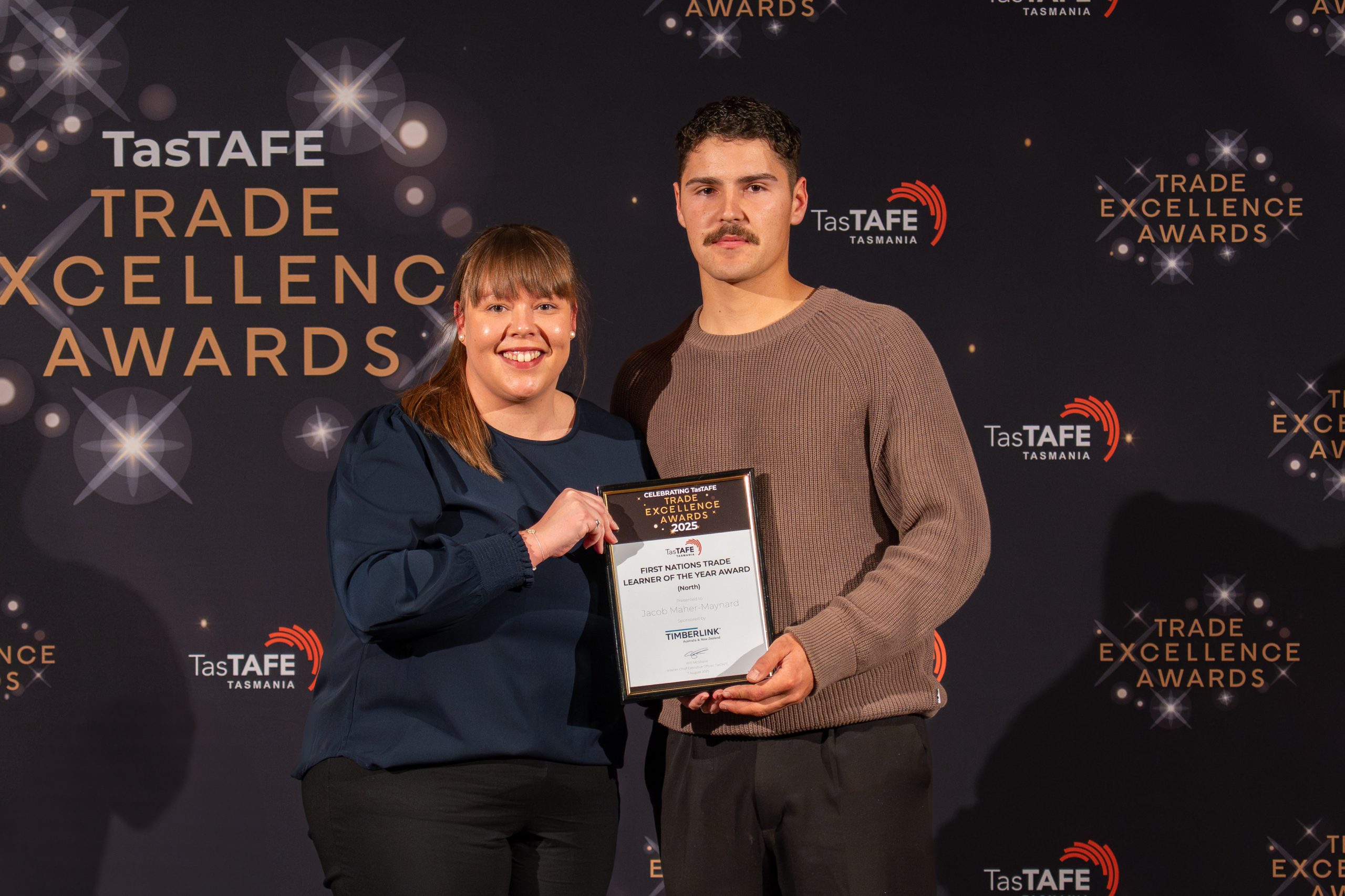 2025 TasTAFE Trade Excellence Awards - Timberlink Australia